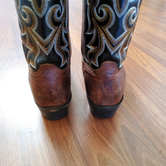 Masterson | Shoes | Masterson Mens Cowboy Western Boots Leather Brown ...